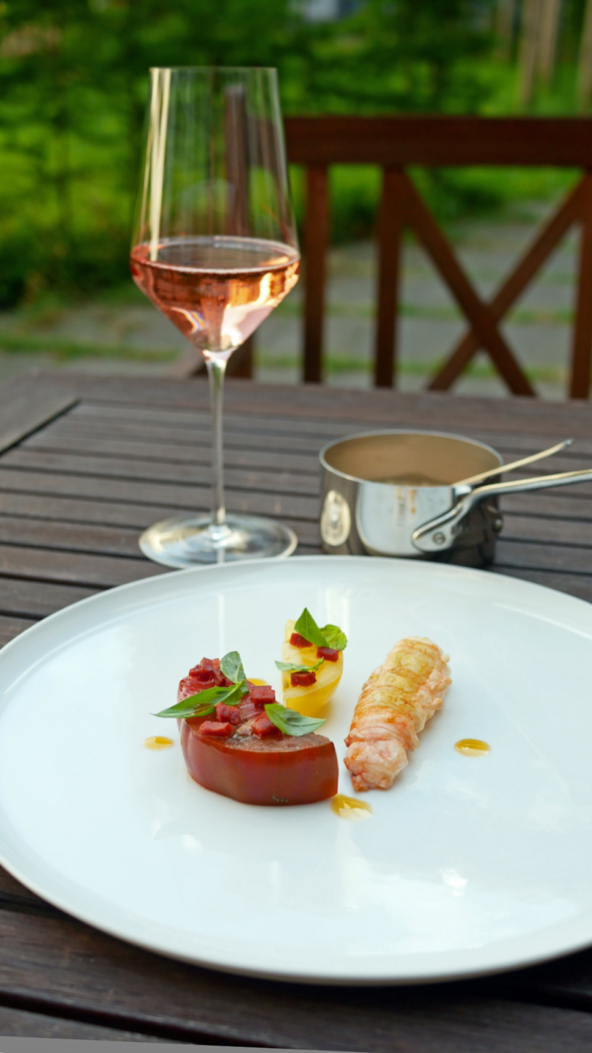 Summer pairing with Sparkling Tea RØD - Sparkling Tea